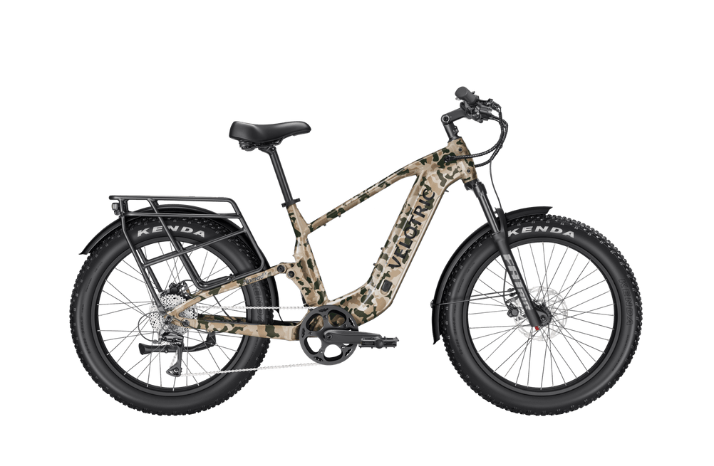 Velotric Nomad 2X Full Suspension Fat Tire Ebike - Riding 5 Electric Bike